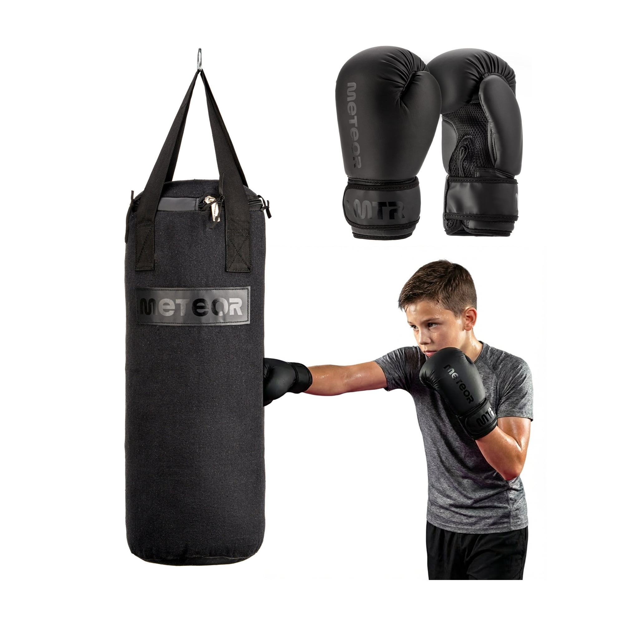 Boxing Set Meteor punching bag 6 kg and boxing gloves 6 oz 6 kg | NEW ...